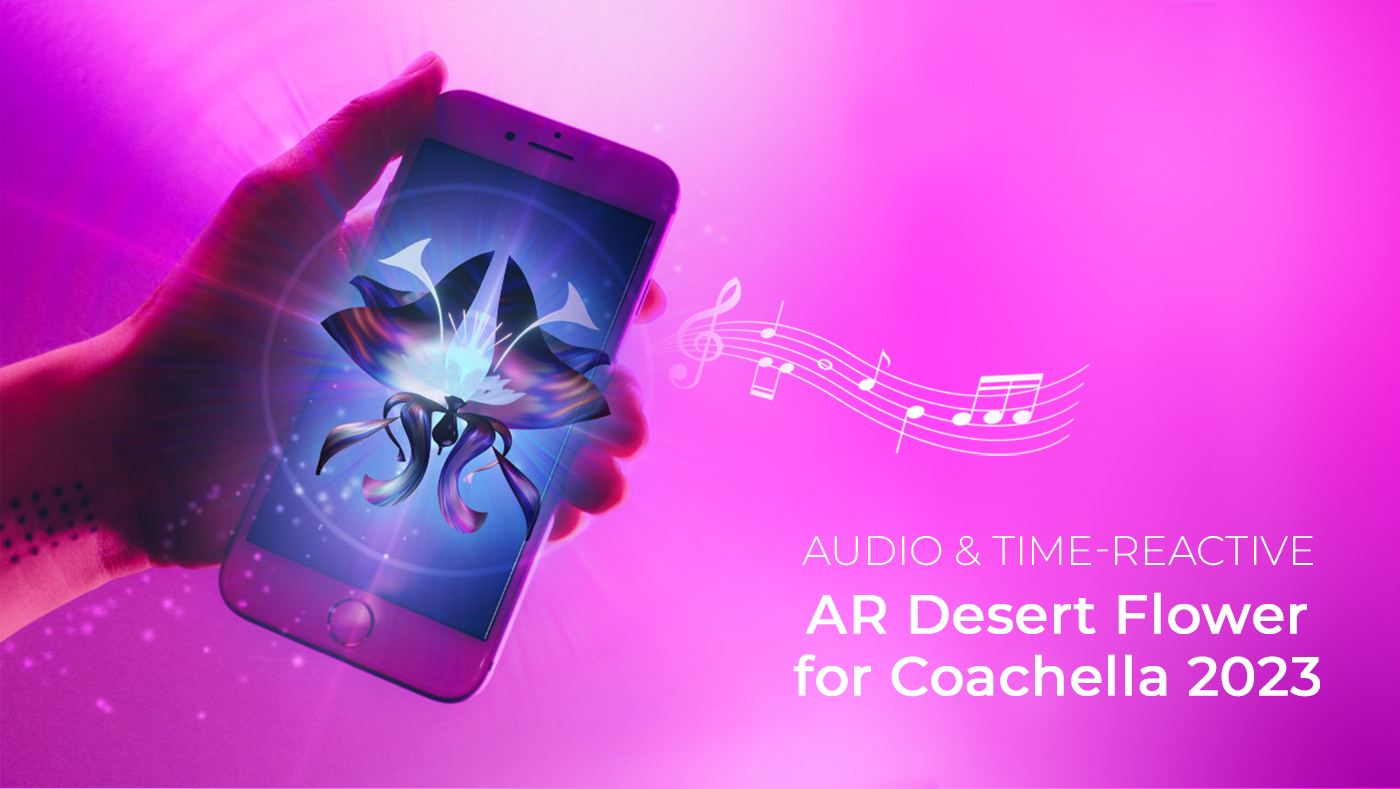 Coachella AR Desert Flower - Heather Dunaway Smith - XR Artist